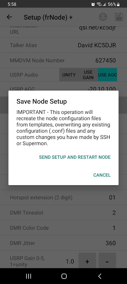 Clear-node Setup for AmComm | AmComm DMR/C4FM Network